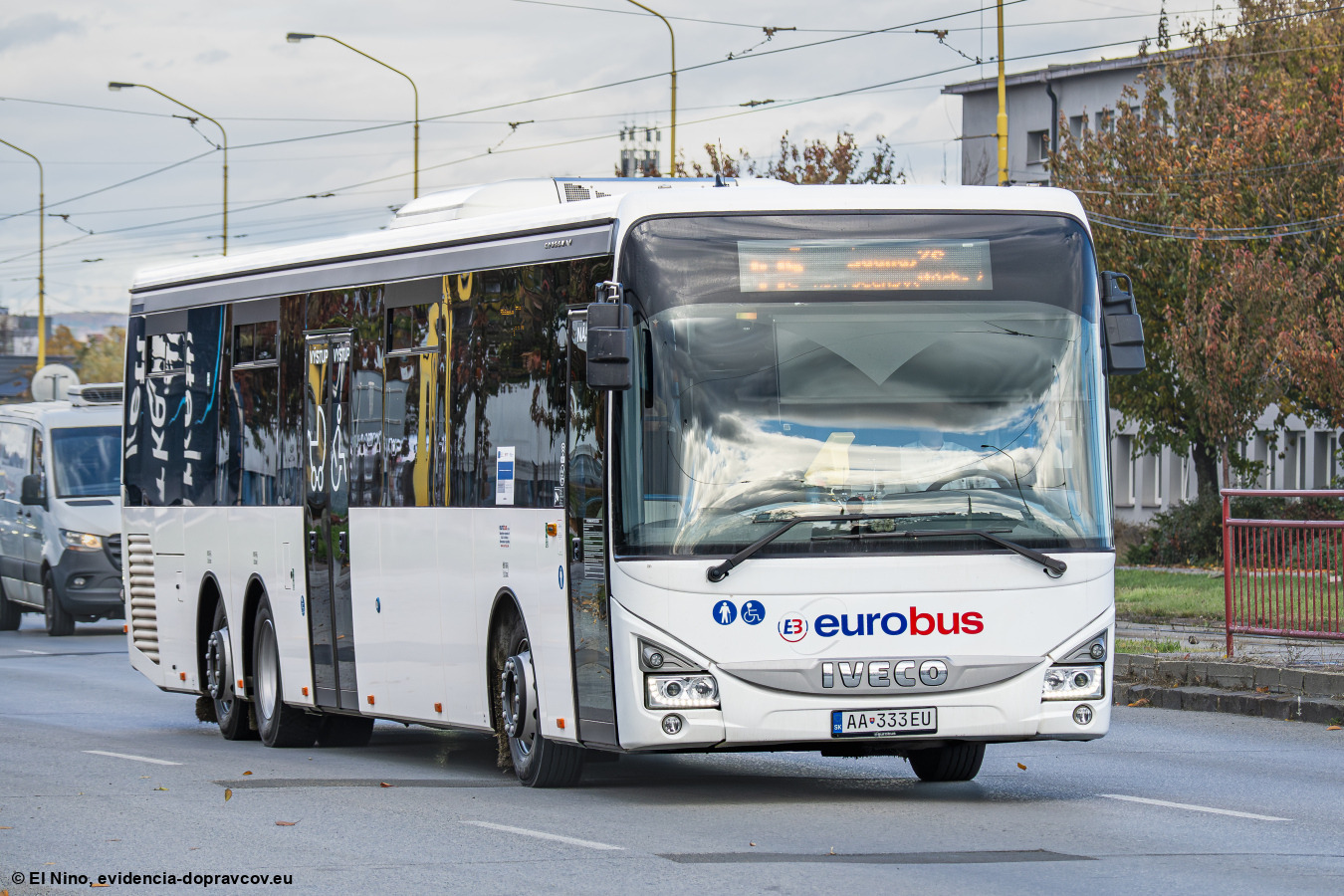 Fotografie Iveco Crossway LE Line 14,5M AA-333EU eurobus | Košice ...