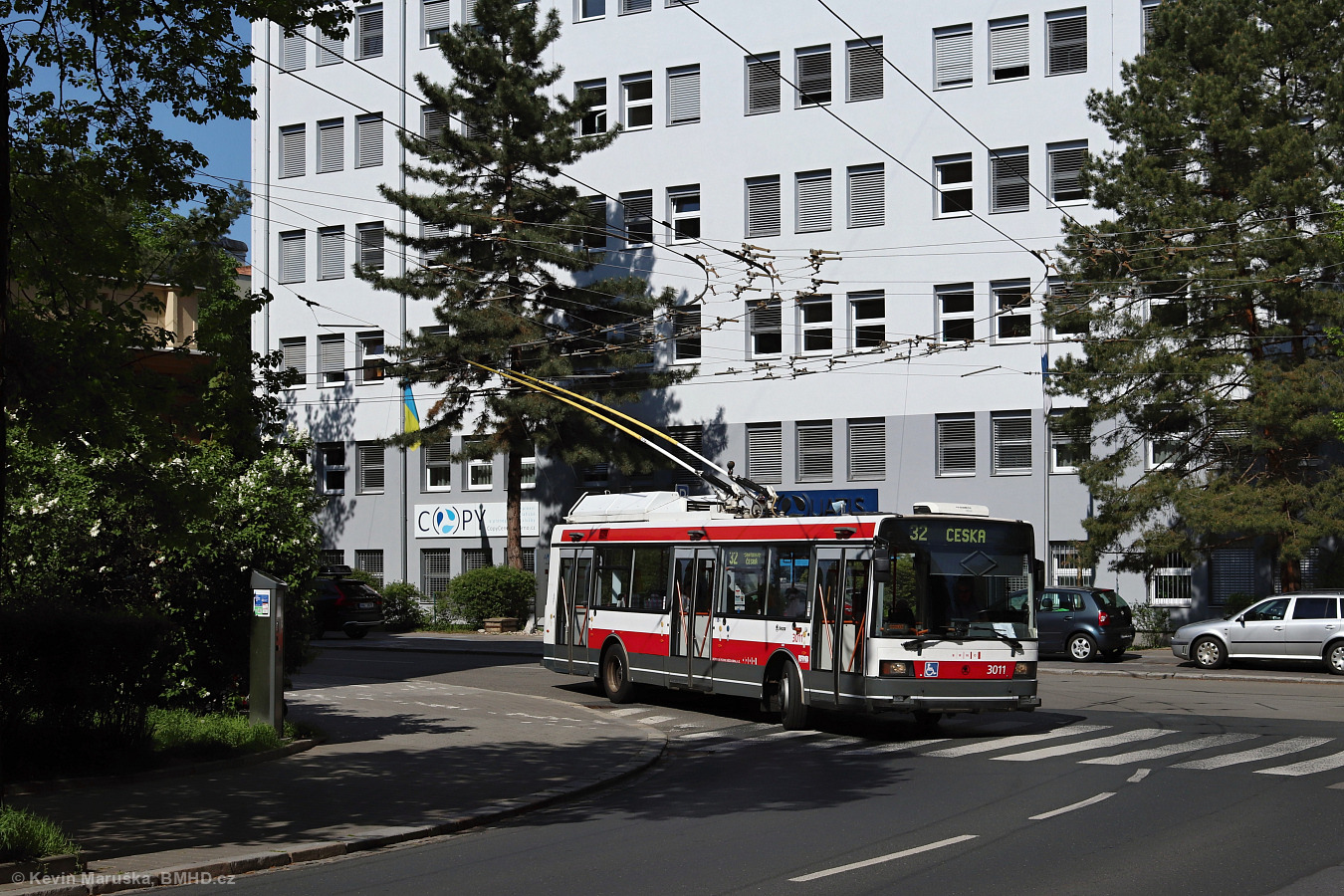 Fotografie Škoda 21 Tr 3011 DPMB | Brno-střed, Botanická | Fotogalerie BMHD